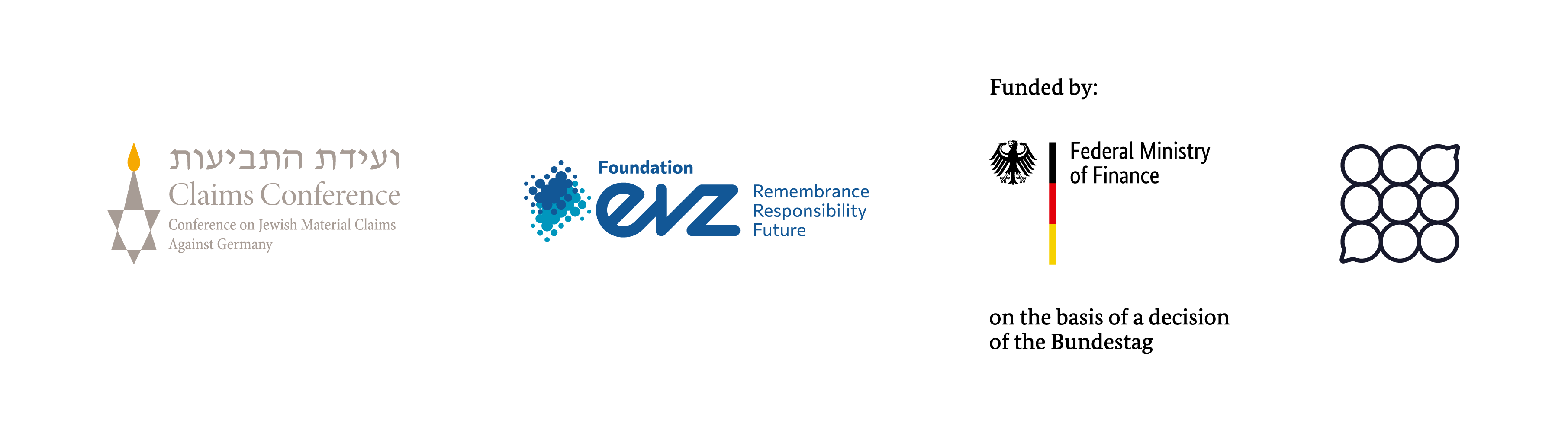 Acknowledgment and Logos For RED Grantees - Claims Conference