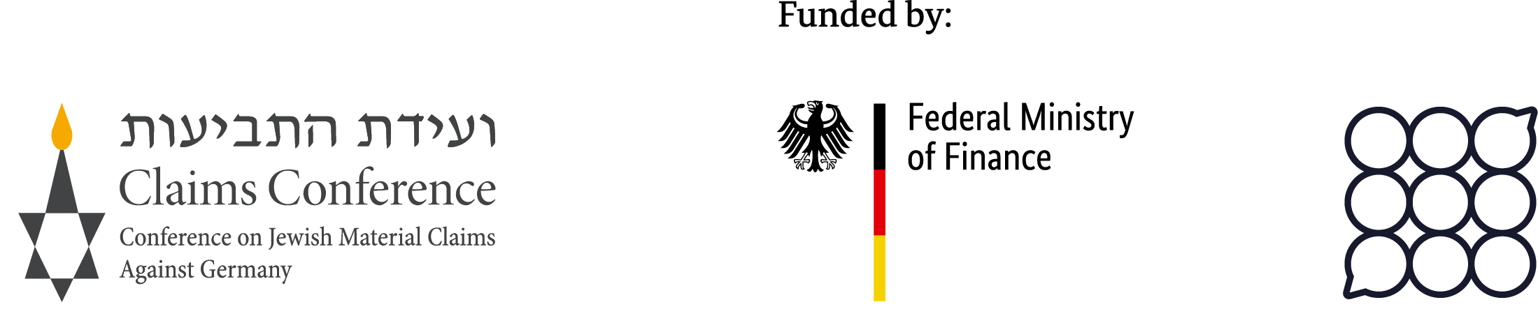 Acknowledgment and Logos For RED Grantees - Claims Conference